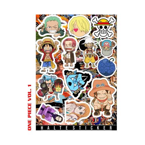 Jual STICKER ONE PIECE/STICKER PACK/STICKER DEKORASI/LAPTOP/HP/MOTOR ...
