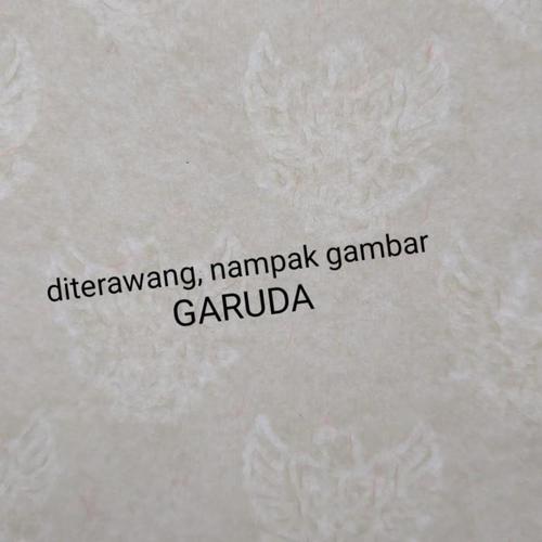 Jual Kertas Garuda Motif Benang Warna Warni/Kertas Ijazah/Sertipikat ...