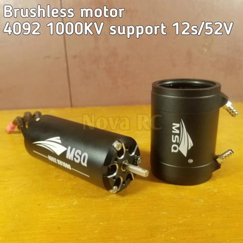 Jual MSQ brushless motor 4092 1000kv 12s 60.000rpm with cooling sistem ...
