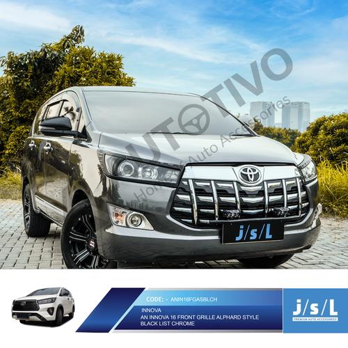 Promo Grill Innova Reborn 16 Front Grille Alphard Black List Chrome JSL ...