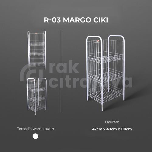 Promo MARGO CIKI SUSUN 3 | RAK CIKI RAK SNACK JUMBO SERBAGUNA RAK DAPUR ...