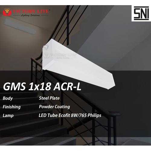 Jual Kap Lampu GMS 1x18 - 1x36 - 2x18 - 2x36 - GMS 2x18 ACR-L - Jakarta Pusat - Victory Lite ...