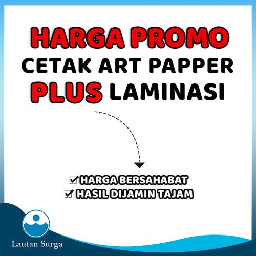 Jual Cetak Art Karton A3 dan A4 (Plus Laminating) Untuk Mini X Banner ...