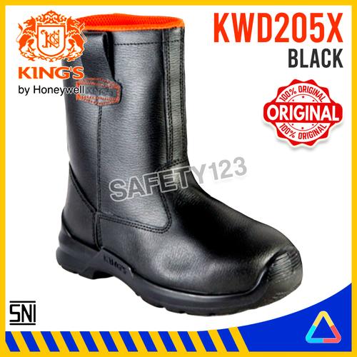 Promo Kings KWD 205X Sepatu Safety Shoes King's KWD205 Hitam Ori ...