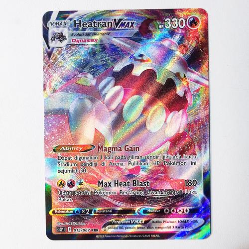 Jual Heatran VMAX RRR 015/067 S10P - Kartu Pokemon Indonesia - Jakarta ...