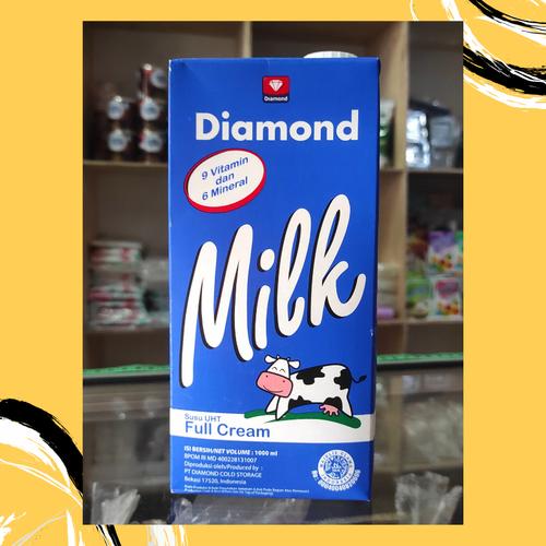 Jual SUSU UHT DIAMOND 1 LT FULL CREAM - Kota Bandung - Zafira 99 Store ...