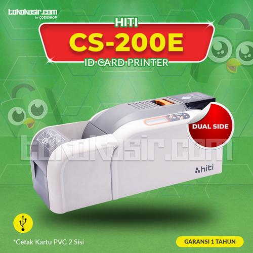 Jual HITI CS200E ID Card Printer Cetak Kartu Dual Side - Kota Surabaya ...