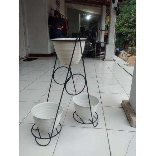 Jual STANDING POT A MINI/RAK POT BUNGA/STANDING POT MINIMALIS/STANDING ...