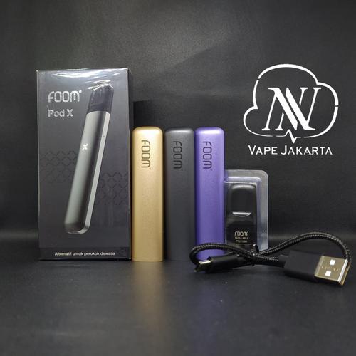 Jual Foom Pod X - Authentic - Grey - Jakarta Barat - NNVape | Tokopedia