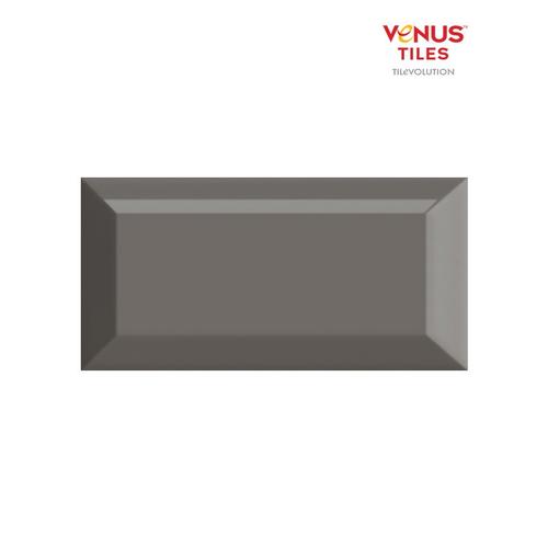 Jual Keramik Interior Rumah - Venus Tiles Takko Dark Grey Glossy Bevel ...