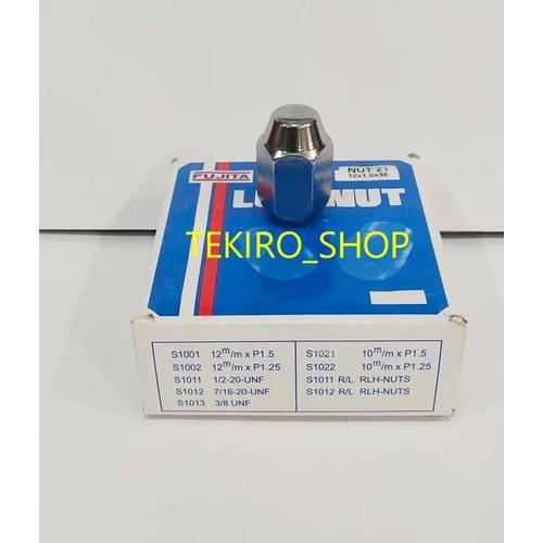 Jual Baut Ban Mur Roda racing Lugnut Mobil Besi baja Chrome fujita ...