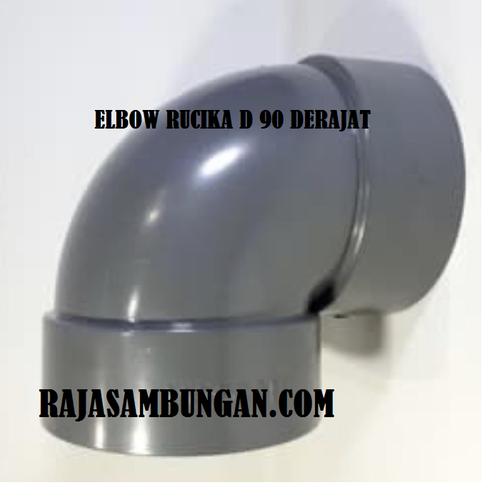 Jual Elbow 12 inch D 90 Derajat Elbow PVC Sambungan Pipa Knee Rucika ...