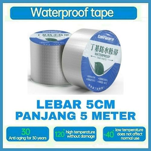 Jual LAKBAN ALUMINIUM FOIL TAPE ANTI BOCOR PANAS SUPER KUAT WATERPROOF - lakban 5 x 5 - Kota ...