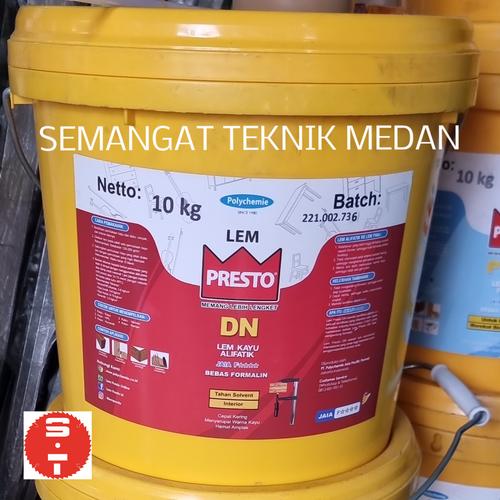 Promo LEM PUTIH MEBEL HPL GITAR KERAJINAN KAYU PRESTO DN PAIL 10KG 10 ...