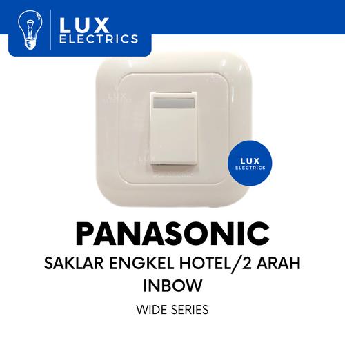 Jual Saklar Engkel Hotel 2 Arah Inbow PANASONIC Wide Series /Tunggal ...