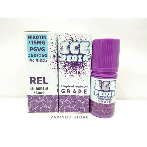 Jual PODS FRIENDLY ICE PEDIA GRAPE 30ML 15MG BY MAJAPAHIT LIQUID ...