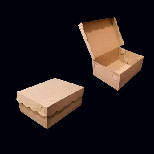 Jual Box Kraft Packaging Snack Kue Hajatan Kardus Jajan Ukuran 16x12x7 ...