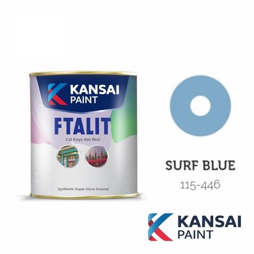Jual Kansai Ftalit Gloss Surf Blue 115-446 Cat Kayu dan Besi 20 Kg ...