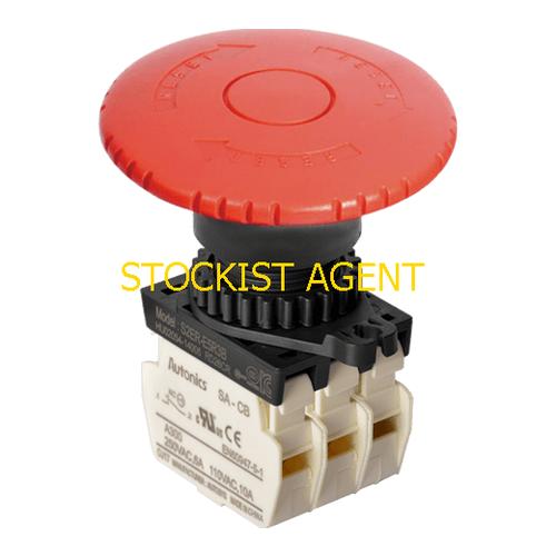 Jual Tombol Emergency Stop Autonics S2ER-E5R3B 3NC - Jakarta Barat ...