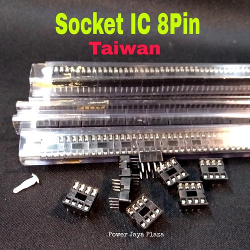 Jual Socket IC 8pin soket IC 8 pin 8p made in Taiwan - Kota Bandung - Power JayaPlaza | Tokopedia