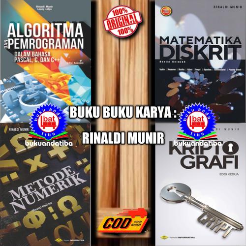 Jual Buku Buku Teknik Informatika Karya - Rinaldi Munir - Original ...