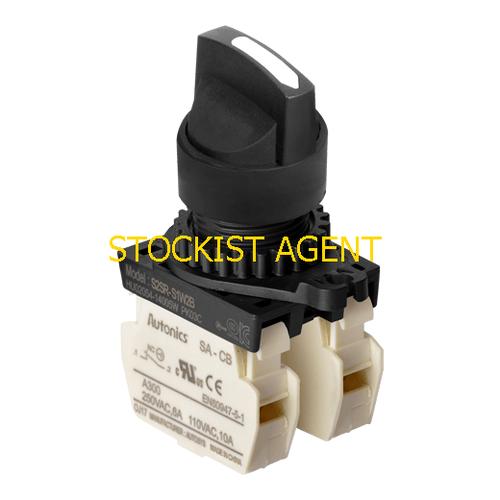 Jual Selector Switch 3 Posisi Autonics S2SR-S7W2B 2NC - Jakarta Barat ...