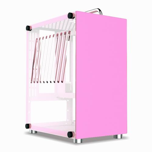 Jual Casing Mini ITX Metal Fish T40 - Included Riser Card ( Pink ...