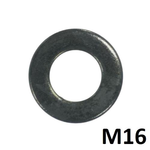 Jual Ring Plat M16 Baja Hitam / Washer Plate Baja 16 Mm Din 125 Harga 1 ...