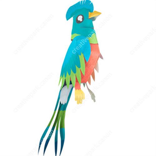 Jual DIY Papercraft Miniatur Burung Quetzal - Jakarta Timur ...