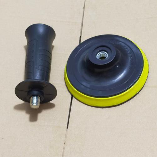 Jual Paket Amplas Pad 4" + Gagang Gerinda / Alat Bantu Untuk Amplas ...
