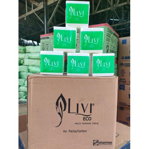 Jual Tissue Livi Eco Multipurpose Pop Up 150's @60pack/dus - Kota ...