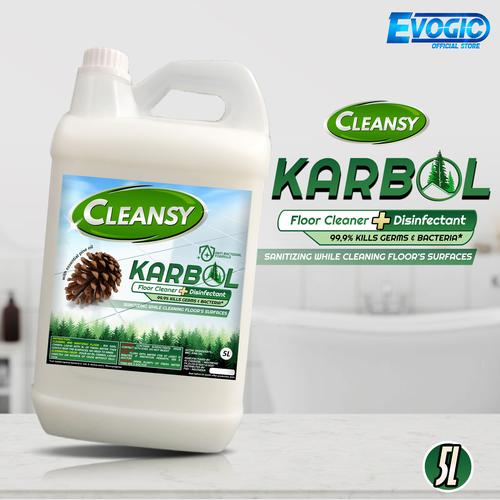 Jual Cleansy Karbol floor cleaner plus disinfectant pembersih lantai 5L - Pine - Kota Bandung ...