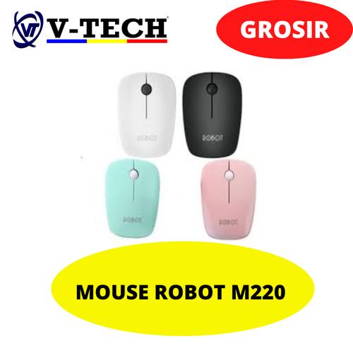 Jual MOUSE WIRELESS ROBOT M220 - Hitam - Kota Jambi - V-TECH COMPUTER ...