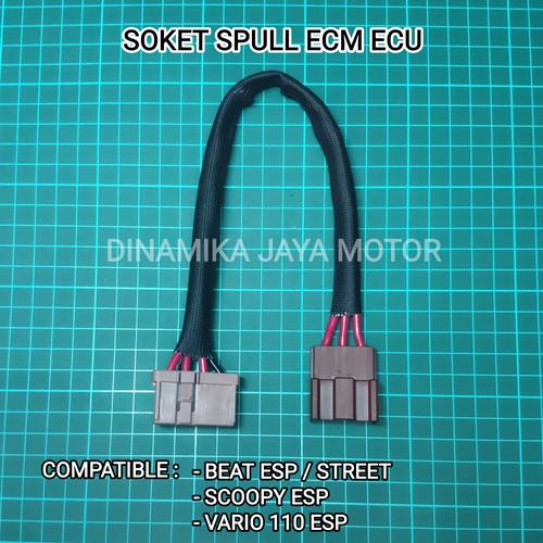 Jual SOCKET SOKET KABEL SPULL ACG ECU ECM BEAT ESP SCOOPY ESP VARIO 110 ...