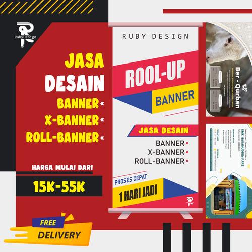 Jual Desain Roll-banner | X-banner | Banner | Spanduk - Kab. Jombang ...