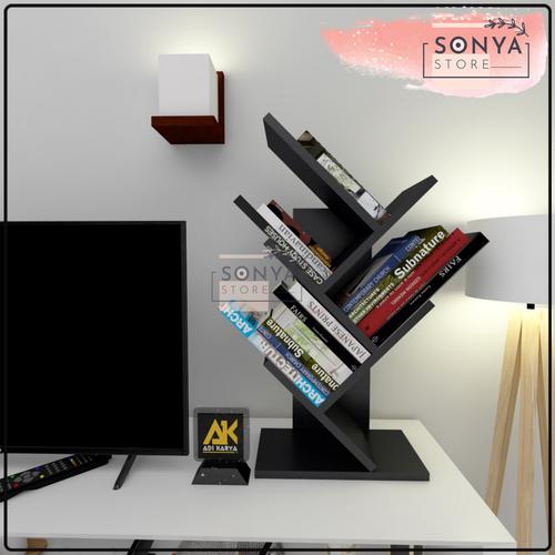 Promo Rak Buku Portable Kayu Kuat Kokoh Kotak Buku Mini Rak Serbaguna ...