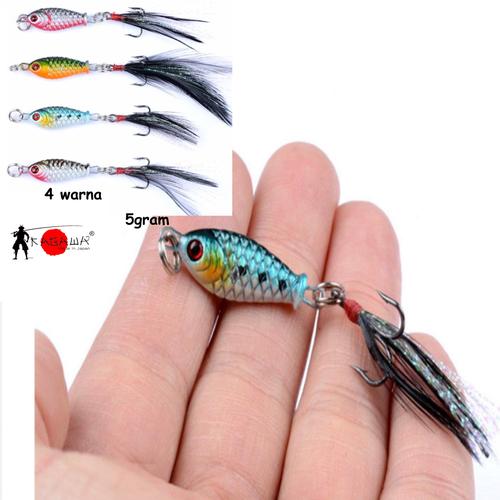 Jual UMPAN CASTING IKAN /UMPAN IKAN /LURE/UMPAN MINNOW/FLOATING 5gram ...