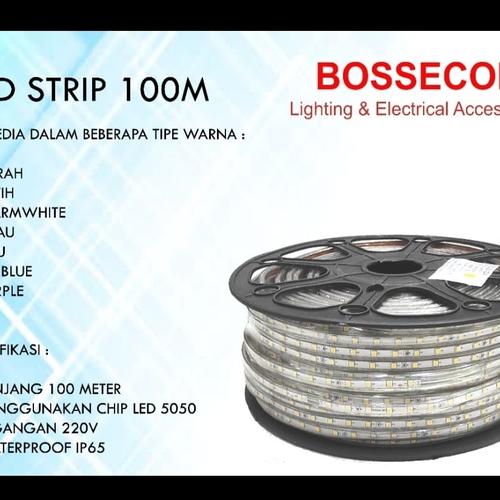 Jual bossecom led strip 100m 220v - Jakarta Pusat - Pusat Listrik 88 ...