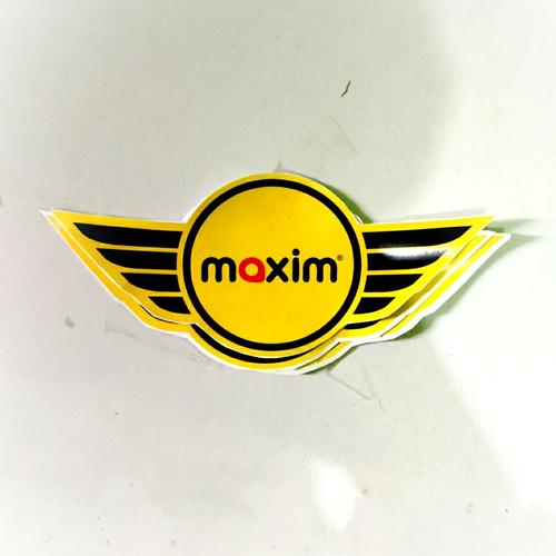 Jual STIKER MAXIM HELM | MOTOR | MOBIL OJEK ONLINE / TEMPAT / STICKER ...