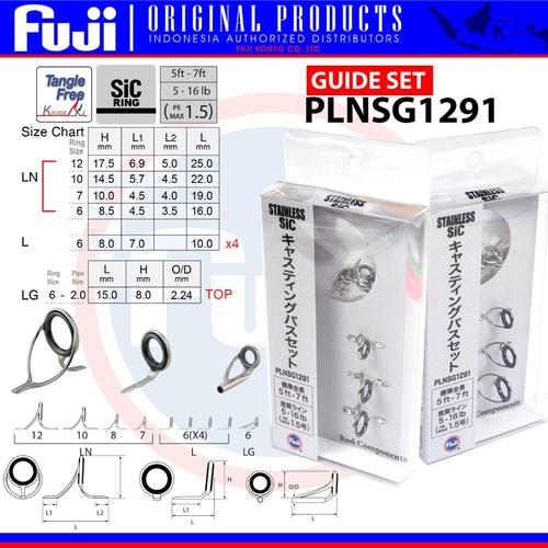 Promo Set Ring Guide Fuji SiC / Cincin Fuji / Ultra Light / Cast ...