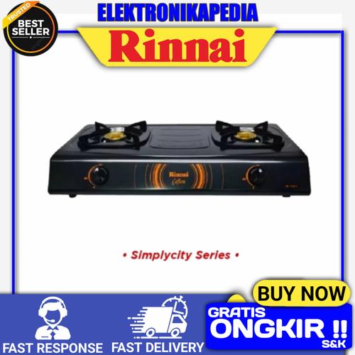 Jual KOMPOR GAS RINNAI RI-522-C RI522C KOMPOR GAS RINNAI 2 TUNGKU ...