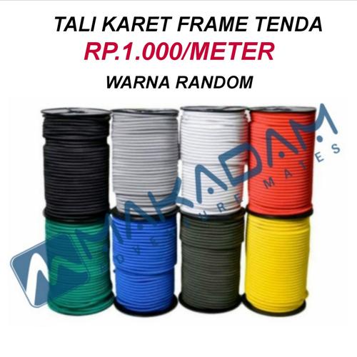 Jual frame tiang tenda camping fiber besar 11mm - Tali Karet - Jakarta ...