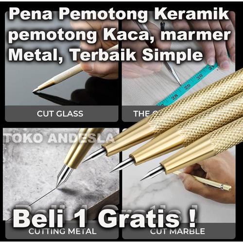 Jual Pemotong Kaca Pena saku Pemotong keramik garanit metal cutter ...