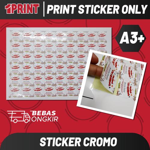 Jual Print Cetak Sticker Cromo / HVS / Vinyl / Transparant A3+ | PRINT ...