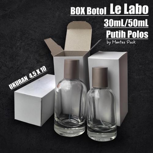 Jual Box Botol Le labo / dus botol 30ml 50ml / Kemasan Botol lelabo /4 ...