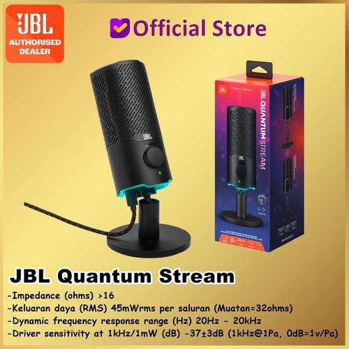 Promo JBL Quantum Stream Premium USB Gaming Microphone Mikrofon Streaming Cicil 0% 3x - Jakarta ...