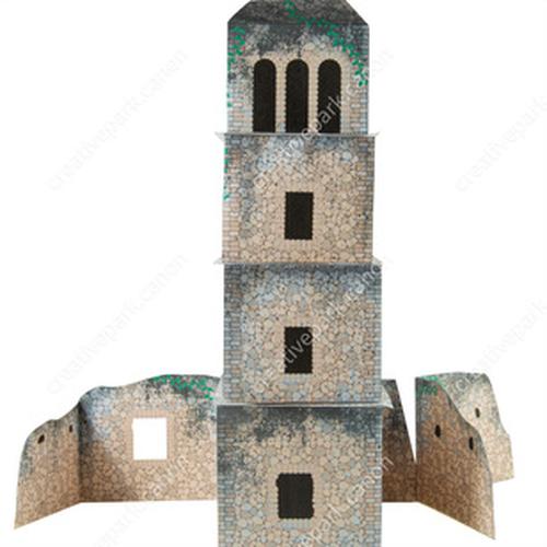 Jual DIY Papercraft Miniatur Menara Viejo Panama - Jakarta Timur ...