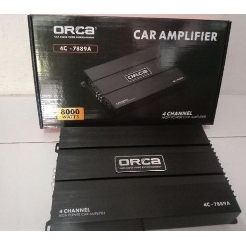 Jual Power Amplifier 4 Channel Orca / Power Orca 4C-7998A - Jakarta ...