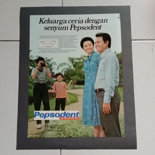 Jual iklan warna Pepsodent 3 potongan majalah jadul kuno lawas - Kota ...