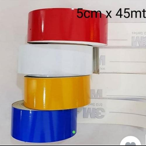 Jual Sticker stiker 3M Reflective 610 Series 5cm x 45m-Tape Scotlite ...